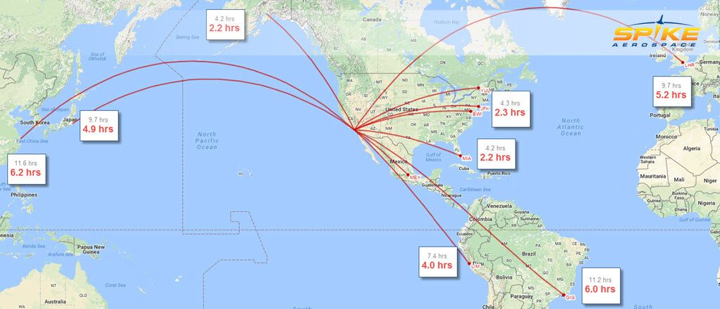 Así será el ‘nuevo Concorde’; volará de Londres a Nueva York en menos ...