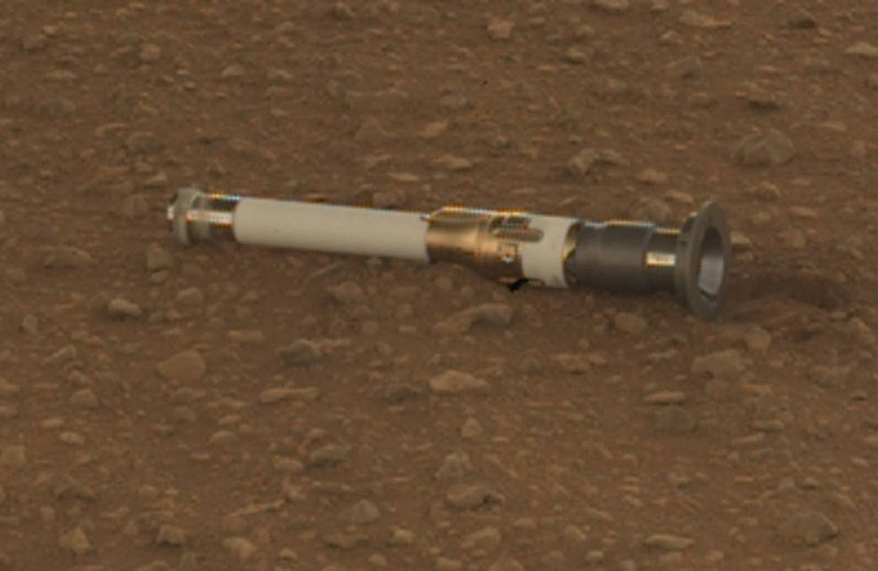 El rover Perseverance de la NASA depositó la primera de 10 muestras de ...