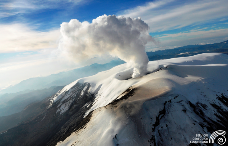 Así evolucionan los volcanes activos en Colombia: Nevado del Ruiz ...