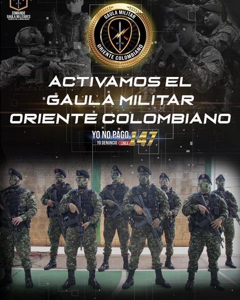 Fuerzas Militares activaron el Gaula Oriente Colombiano; arreciará ...